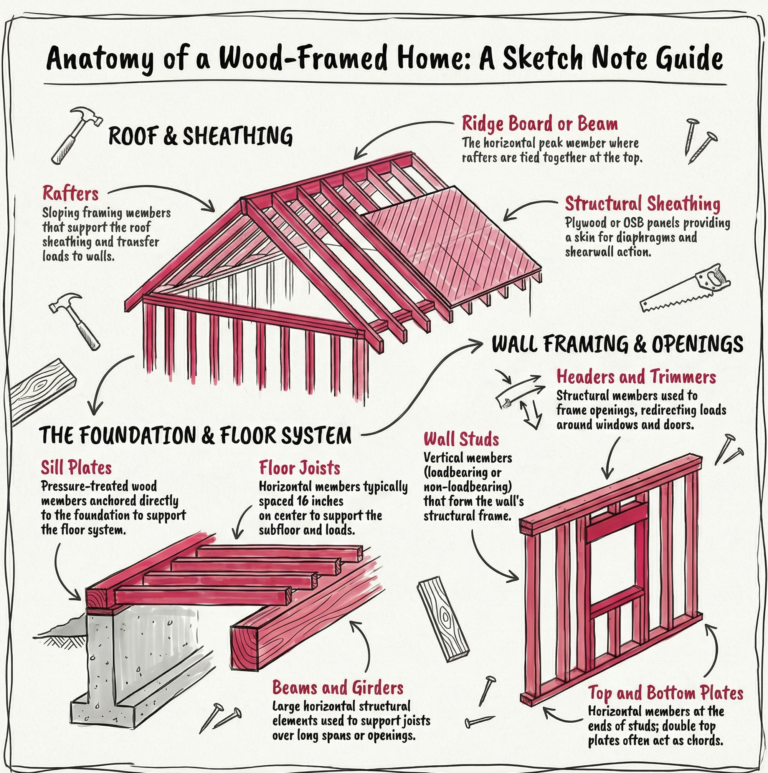 Demystifying Your Home’s Skeleton: A Guide to Framing Members ...